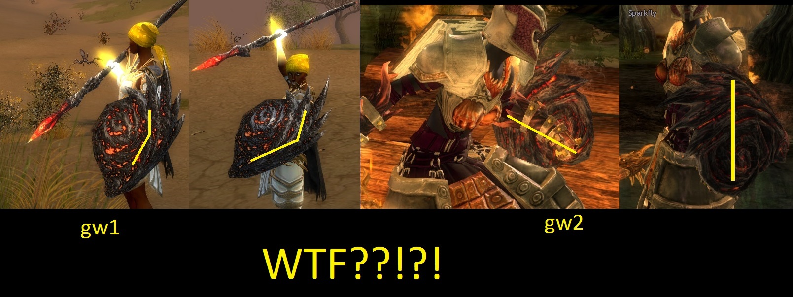 Legendary light chest armor + legendary shield = R.I.P all ...