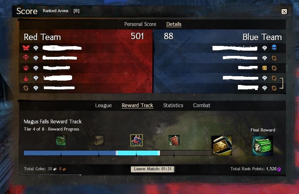 Amazed by PvP matchmaking : r/Guildwars2