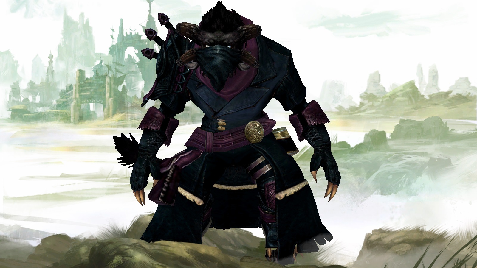 Decided to draw all of my charrs in a group picture! [Art] : r/Guildwars2