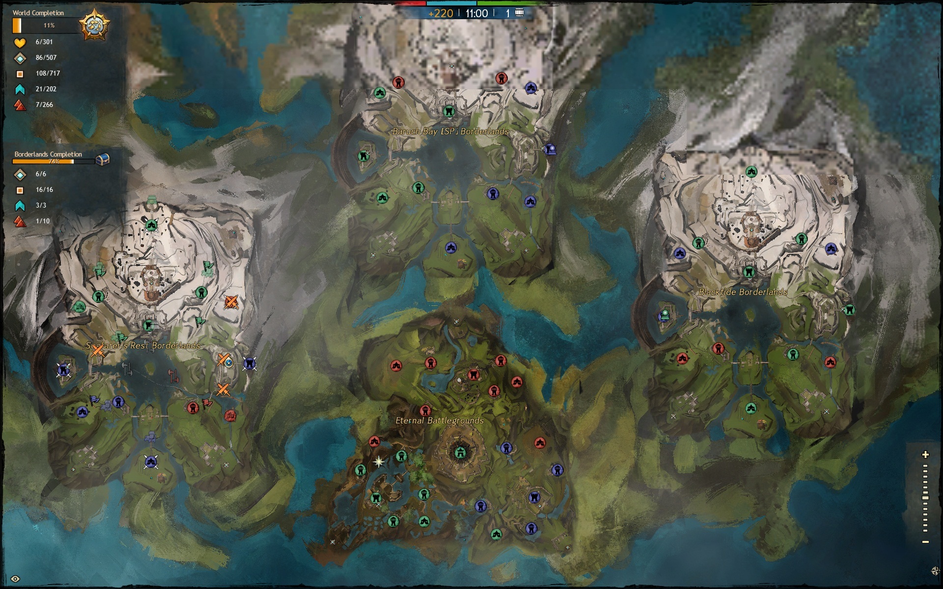 Borderlands World Map